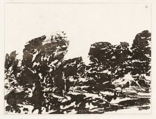 ‘Plate 15‘, Alexander Cozens, c.1785 | Tate