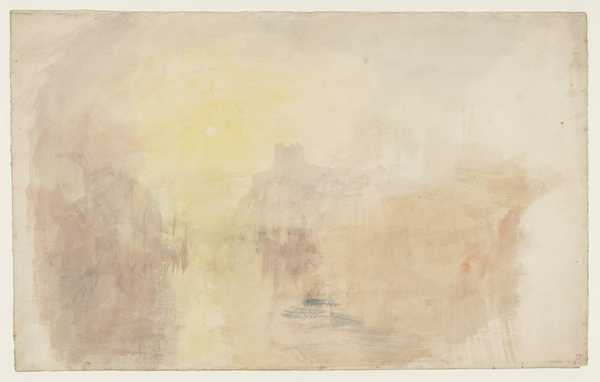 Whitby‘, Joseph Mallord William Turner, c.1827 | Tate