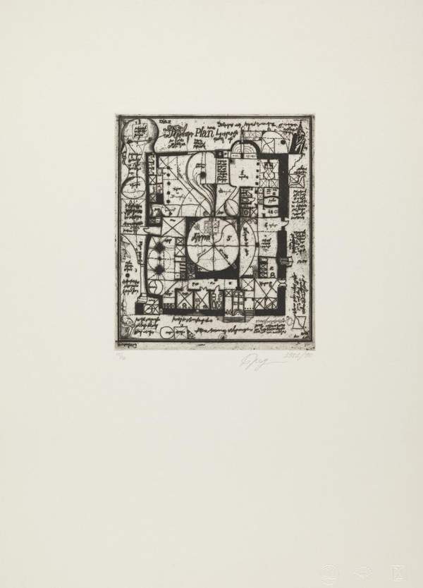 ‘Plan‘, Alexander Brodsky, Ilya Utkin, 1981–90 | Tate