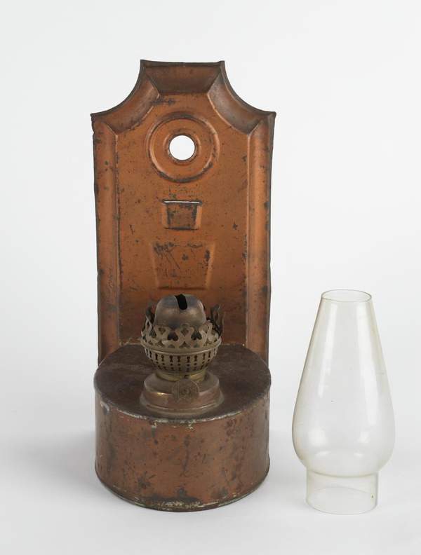 ‘Lamp, depicted in the painting ‘Still-life with African Doll’ 1989 ...