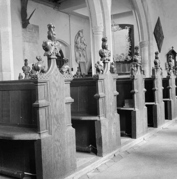 Photograph of the interior of St Mary’s Church, Wilby, Suffolk‘, John ...