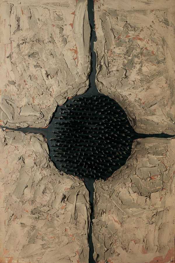 ‘Goal (Homage to Eduardo Balinari) 1960‘, Kenneth Kemble, 1961 | Tate