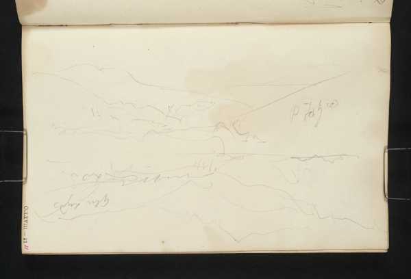 ‘Lee Pen from Glenlude, Tweeddale‘, Joseph Mallord William Turner, 1834 ...