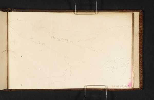 ‘Weir Head on the River Tamar, with Gunnislake Beyond‘, Joseph Mallord ...