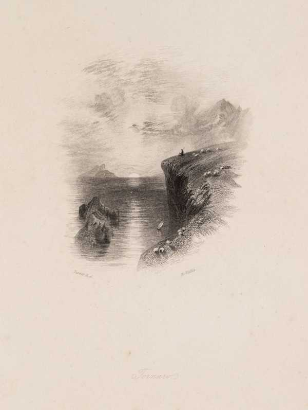 ‘Tornaro, engraved by R. Wallis‘, after Joseph Mallord William Turner, published 1834 | Tate
