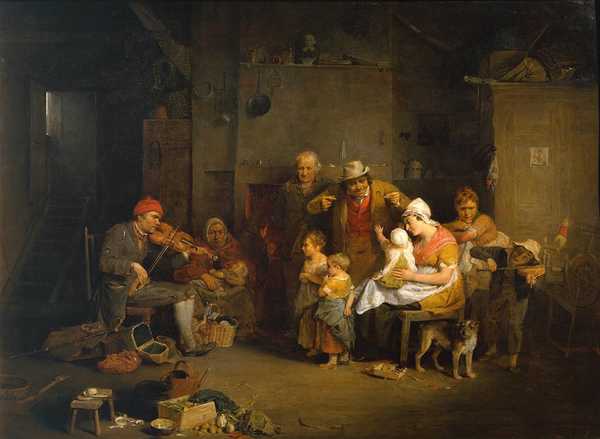‘The Blind Fiddler‘, Sir David Wilkie, 1806 | Tate