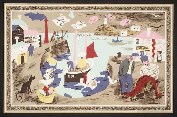 ‘Harbour‘, Julian Trevelyan, 1946 | Tate
