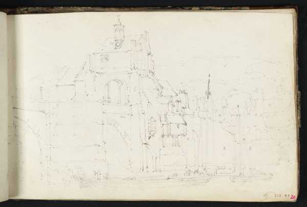 ‘Bridgnorth: The Bridge and Gatehouse, Looking across the River ...