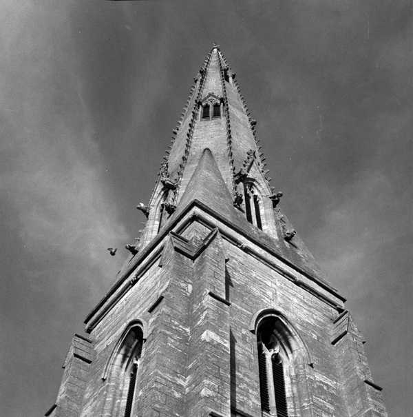 Photograph of St Nicholas’ Church tower in Walcot, Lincolnshire‘, John ...