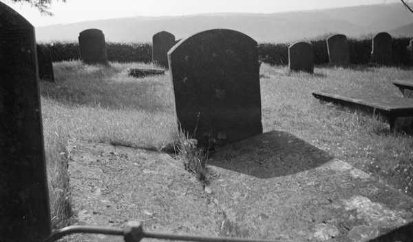 Black and white negative, the graveyard, Tintern Abbey‘, Paul Nash ...