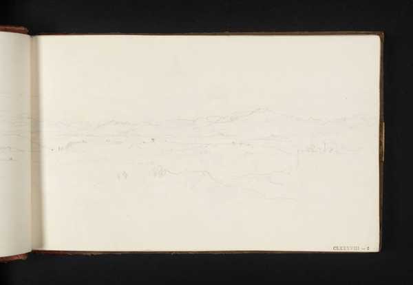 ‘View from Rome Looking North towards Monte Mario and the Campagna ...