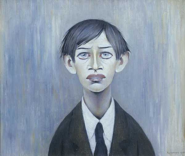 ‘A Young Man‘, L.S. Lowry, 1955 | Tate