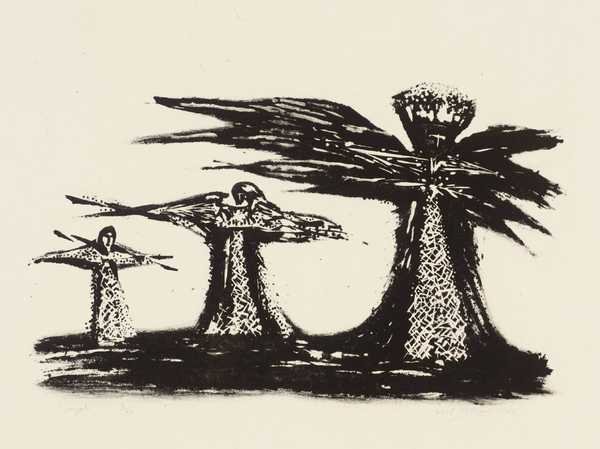 ‘Angels‘, Cecil Collins, 1960 | Tate