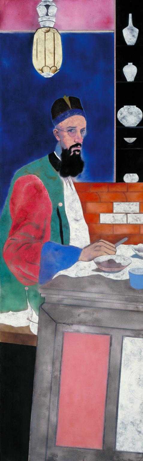 ‘The Orientalist‘, R.B. Kitaj, 1976–7 | Tate