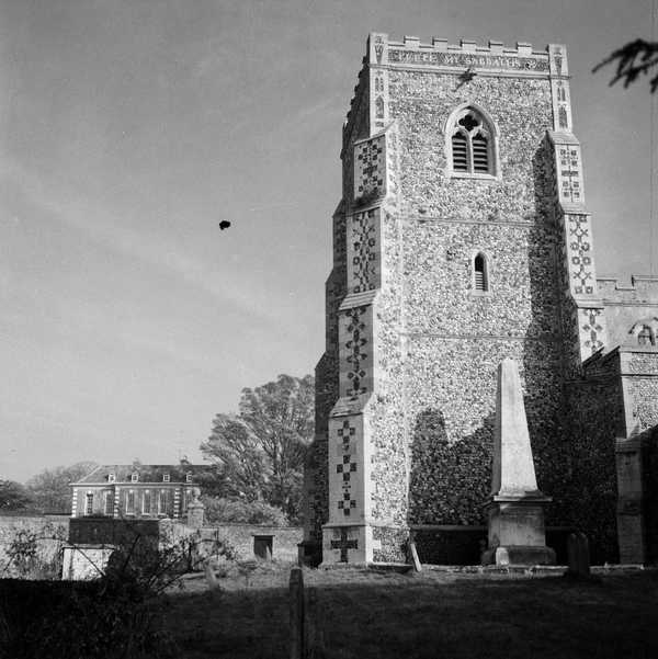 Photograph of St Mary the Virgin’s Church in Dalham, Suffolk‘, John ...