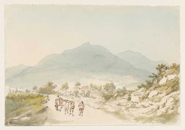 ‘Nearer the Quarries at Shillidear‘, Nicholas Pocock | Tate