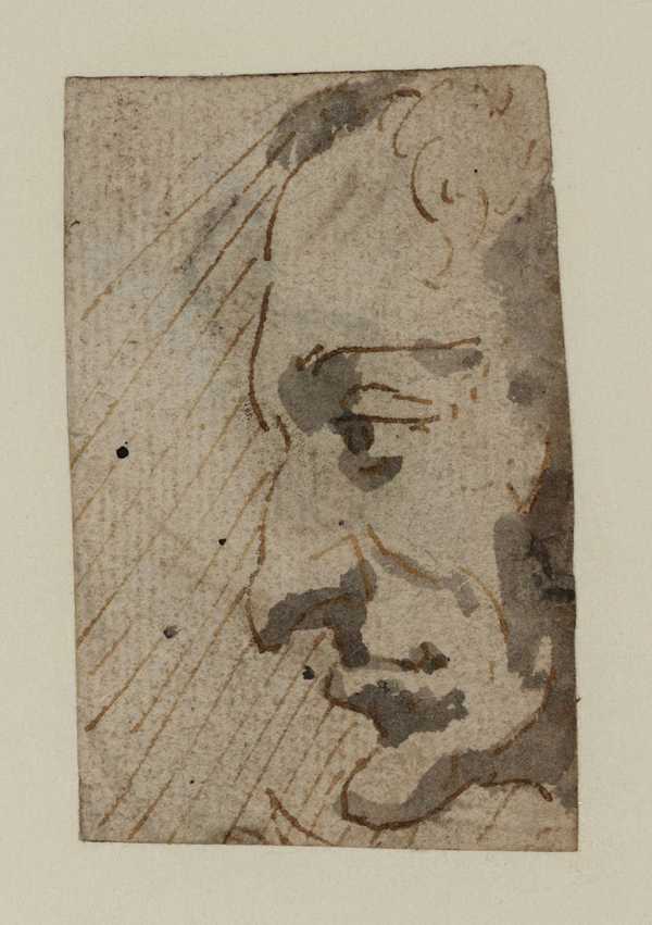 ‘Profile of an Old Man‘, Joseph Highmore | Tate