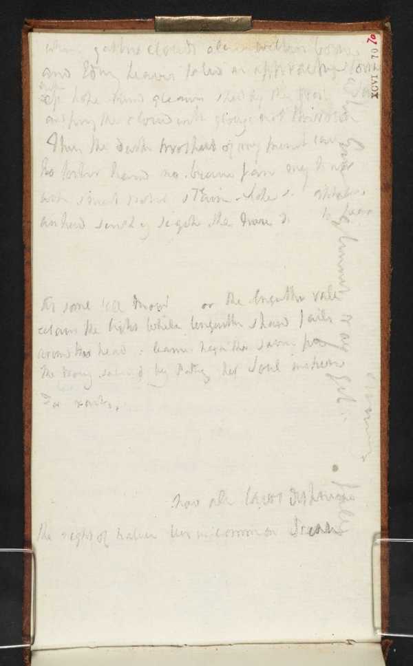 ‘Verses (Inscriptions by Turner)‘, Joseph Mallord William Turner, c ...