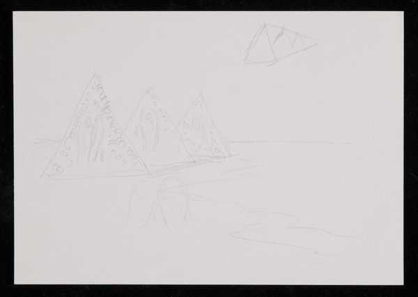 Sketch of an angel by Cecil Collins‘, Cecil Collins, 1980s‘, Cecil ...