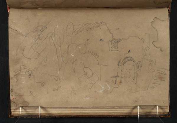 ‘Ruins of Robertsbridge Abbey‘, Joseph Mallord William Turner, c.1806 ...