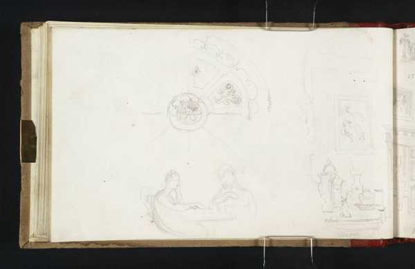 ‘The Interior of the Library, Farnley Hall‘, Joseph Mallord William ...