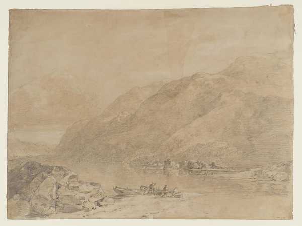 ‘Inishail in Loch Awe, with Ben Cruachan Beyond‘, Joseph Mallord ...