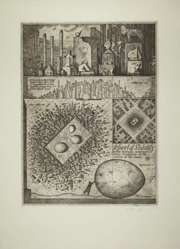 ‘Island of Stability‘, Alexander Brodsky, Ilya Utkin, 1989–90 | Tate