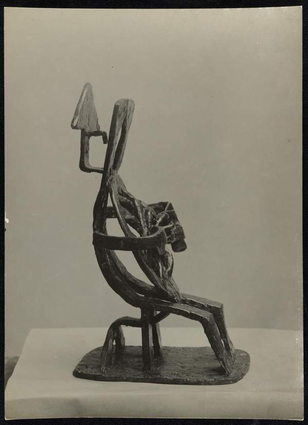 Version of ‘Harlequin/Man with Banjo/Mandolin/Guitar’(?)‘, Marc Vaux ...