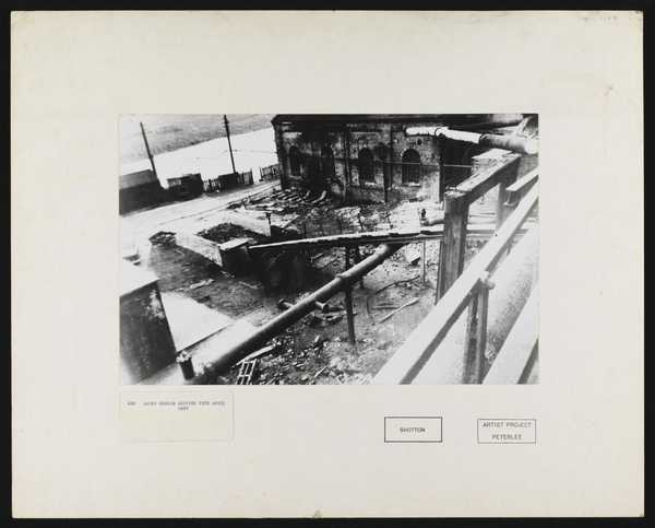 432. Above ground Shotton 12th April 1957’‘, Stuart Brisley, [12 April ...