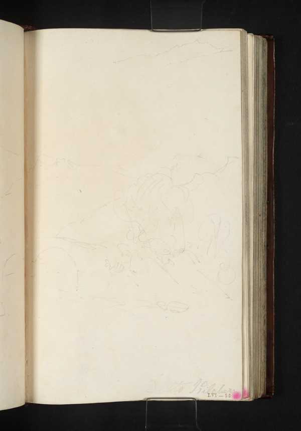 ‘Dalmally Bridge, Looking East‘, Joseph Mallord William Turner, 1801 | Tate