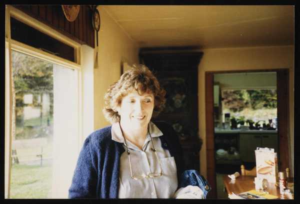 Photograph of Brian Fallon’s wife, journalist Marion FitzGerald ...