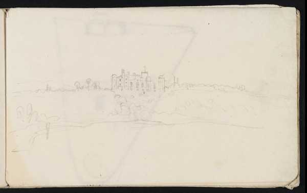 ‘Eridge Castle, Sussex‘, Joseph Mallord William Turner, c.1810 | Tate