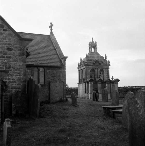 Photograph of the Hopper Mausoleum at St Andrew’s Churchyard in Shotley ...