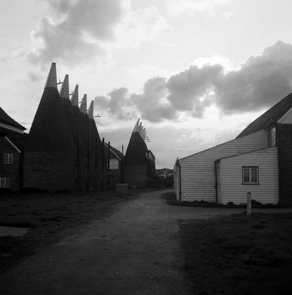 Photograph of Hop Farm oast houses in Beltring, Kent‘, John Piper, [c ...