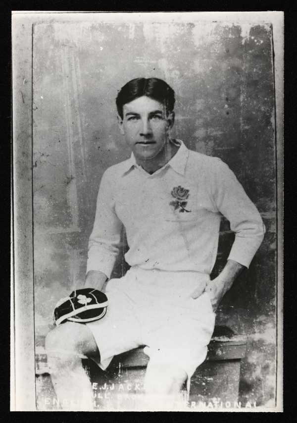 Photograph of Johnny Jackett wearing his England rugby strip ...