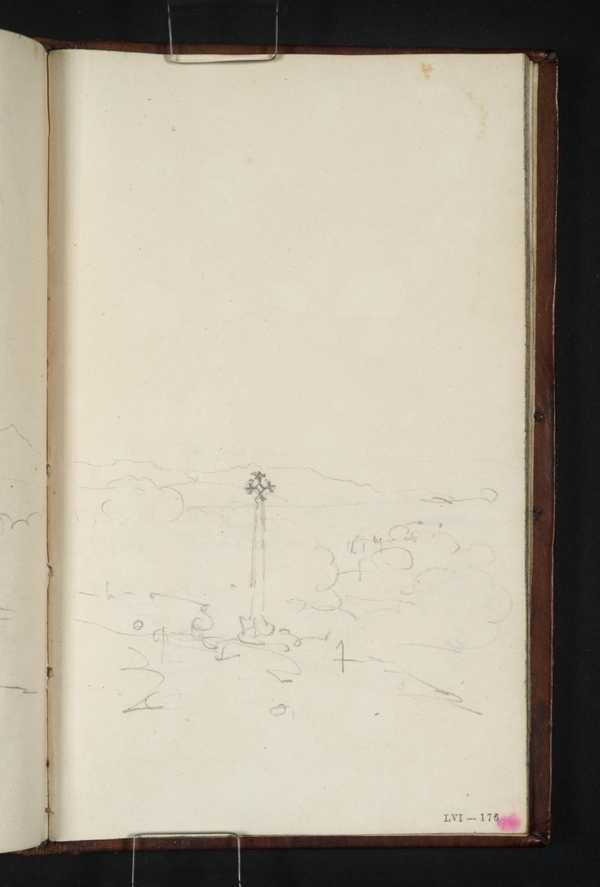 ‘Bonshaw Tower, with Merkland Cross in the Foreground‘, Joseph Mallord ...