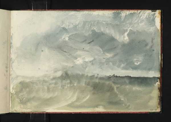 ‘Storm at Sea‘, Joseph Mallord William Turner, c.1822–3 | Tate
