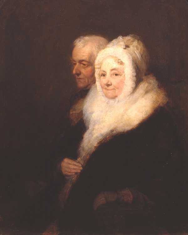 ‘The Artist’s Father and Mother‘, Thomas Webster, exhibited 1844 | Tate