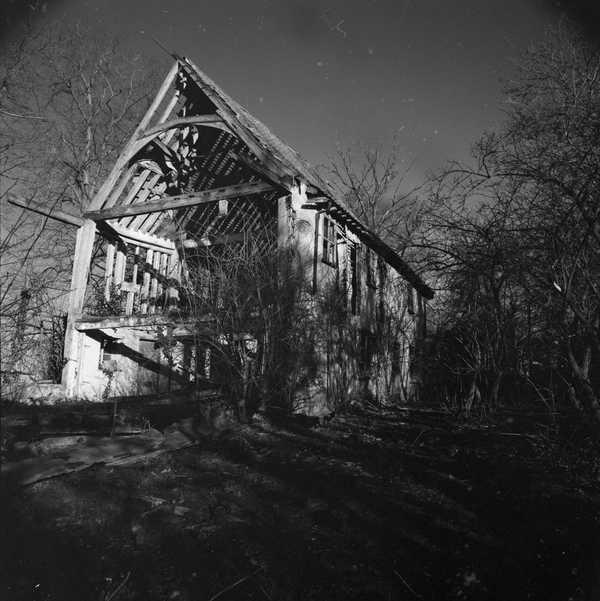 Photograph of a ruined building in Worlingworth, Suffolk‘, John Piper ...