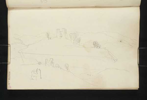 ‘Horsburgh Castle, near Peebles‘, Joseph Mallord William Turner, 1834 ...