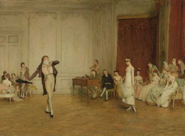 ‘Her First Dance‘, Sir William Quiller Orchardson, 1884 | Tate