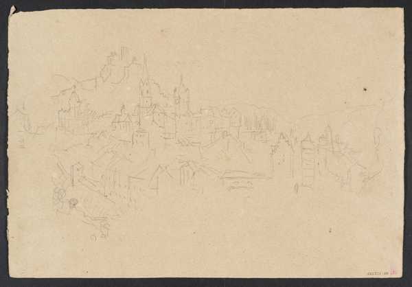 ‘Baden, Switzerland‘, Joseph Mallord William Turner, c.1830–41 | Tate