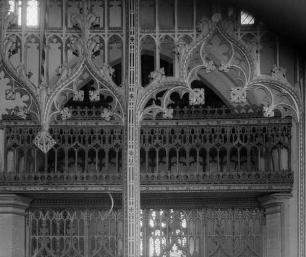 Photograph of the interior of St Mary’s Church in Dennington, Suffolk ...
