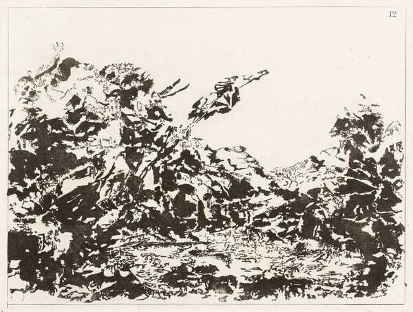 ‘Plate 12‘, Alexander Cozens, c.1785 | Tate