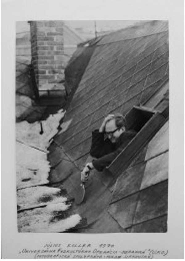 ‘Universal Physical Cultural Operation-Defence (U.F.O.)‘, Július Koller ...