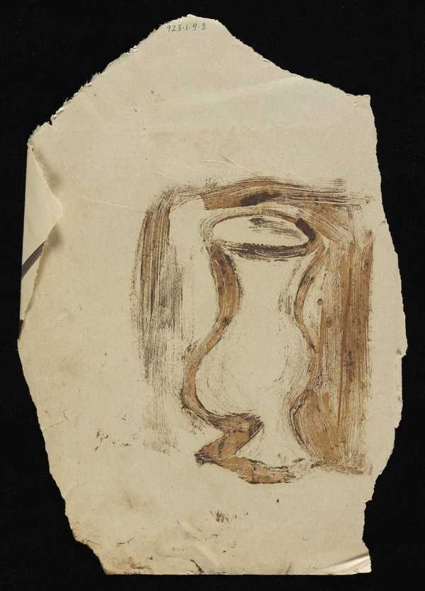 Printmaking experiment of a vase‘, Cecil Collins‘, Cecil Collins – Tate ...