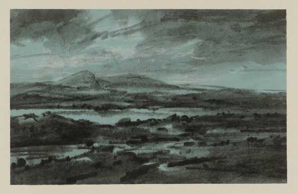 ‘A Marshy Plain, Distant Hills‘, Dr Thomas Monro | Tate