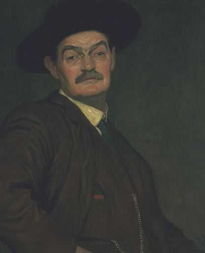 ‘Self-Portrait‘, William Strang, 1912 | Tate