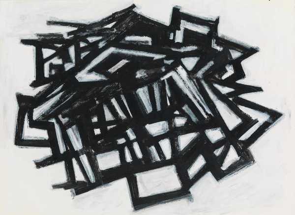 ‘untitled: black 9, 2015‘, Dame Phyllida Barlow DBE RA, 2015 | Tate