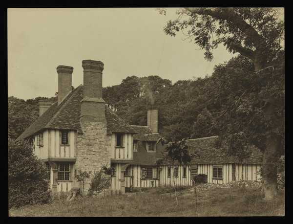 Photograph of Anna Beach’s house at Kiln Quay, Flushing, Falmouth taken ...